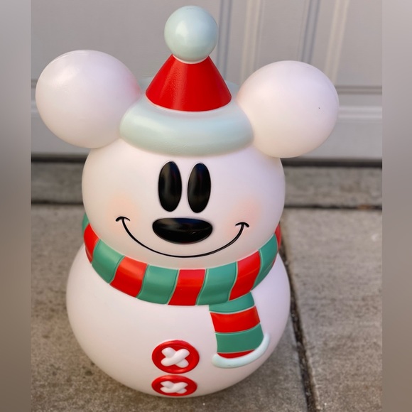 Disney | Holiday | Mickey Mouse Snowman Blowmold | Poshmark